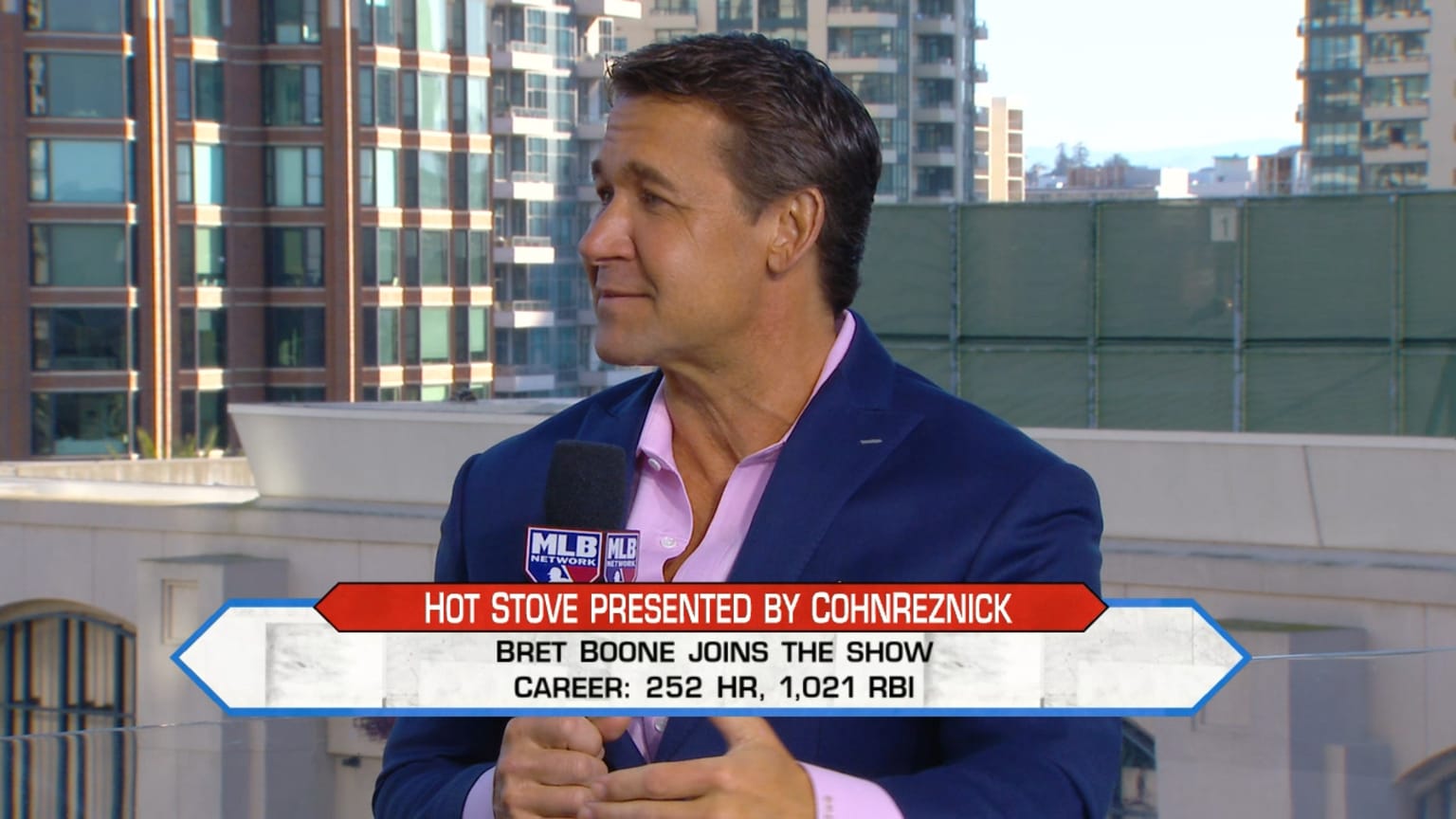 Bret Boone discusses career, family on Hot Stove | 12/10/2019 | New ...