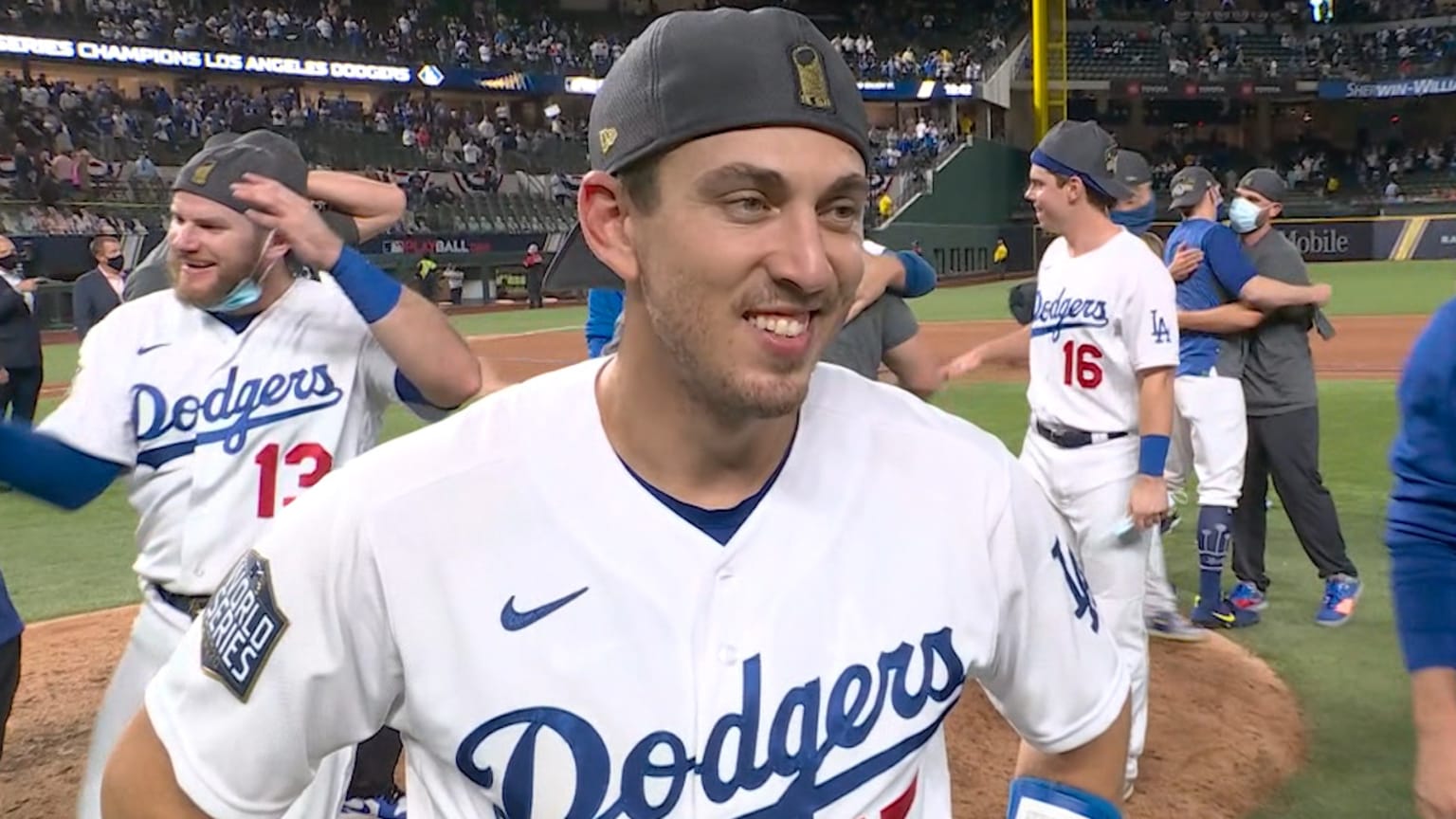 Austin Barnes discusses the Dodgers' World Series win | 10/27/2020 ...