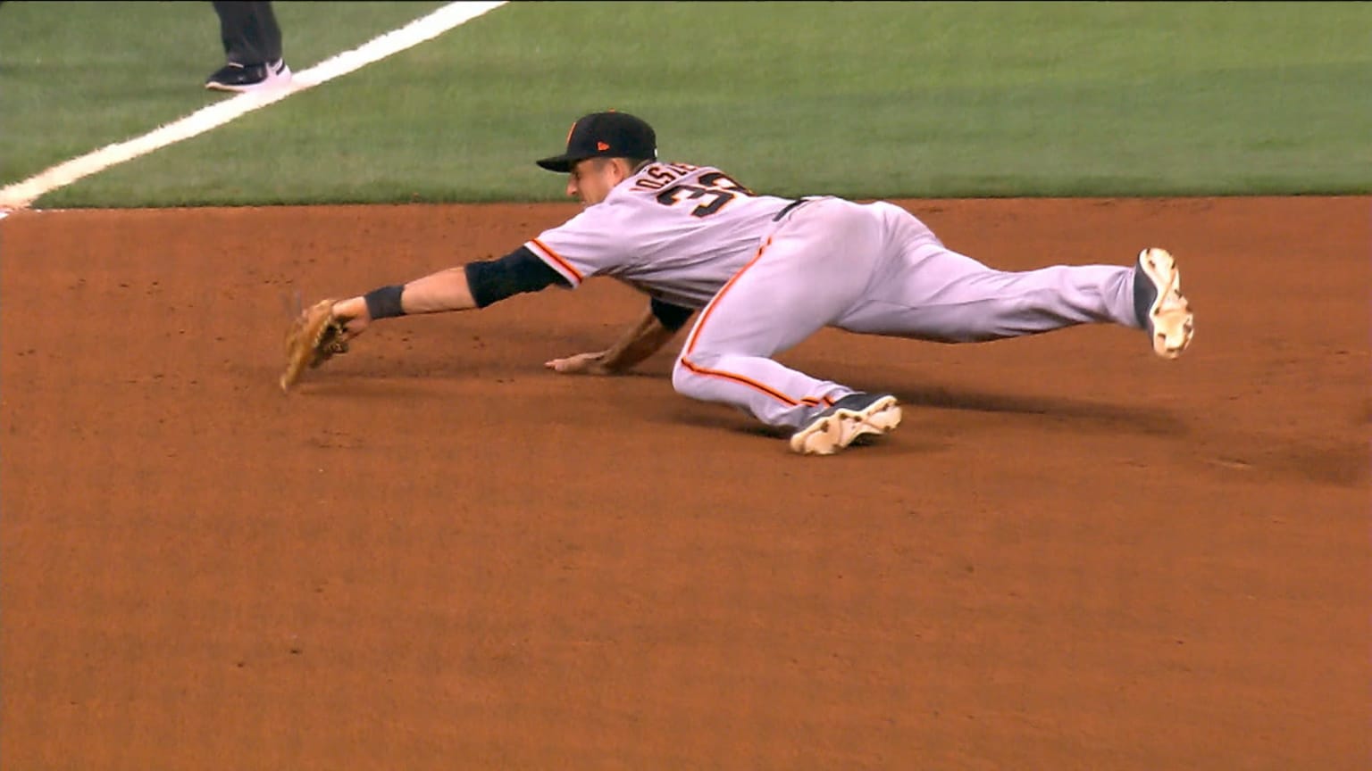 Jason Vosler takes a hit away with a slick play | 06/03/2022 | San ...