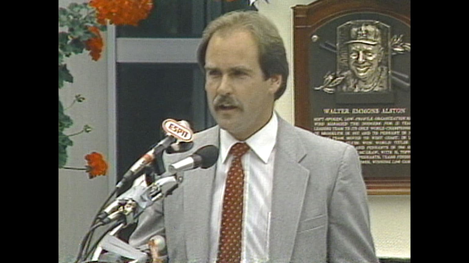 Walter Alston inducted into Hall of Fame by grandson | 07/31/1983 | MLB.com