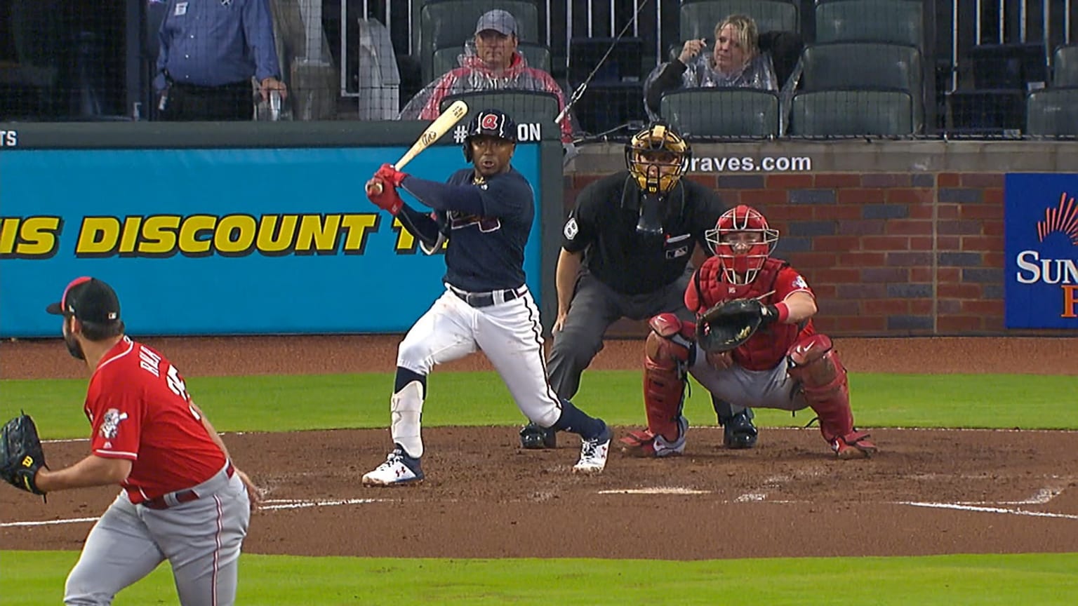 CIN@ATL: Albies rips an RBI single in the 2nd | 03/25/2019 | Atlanta Braves