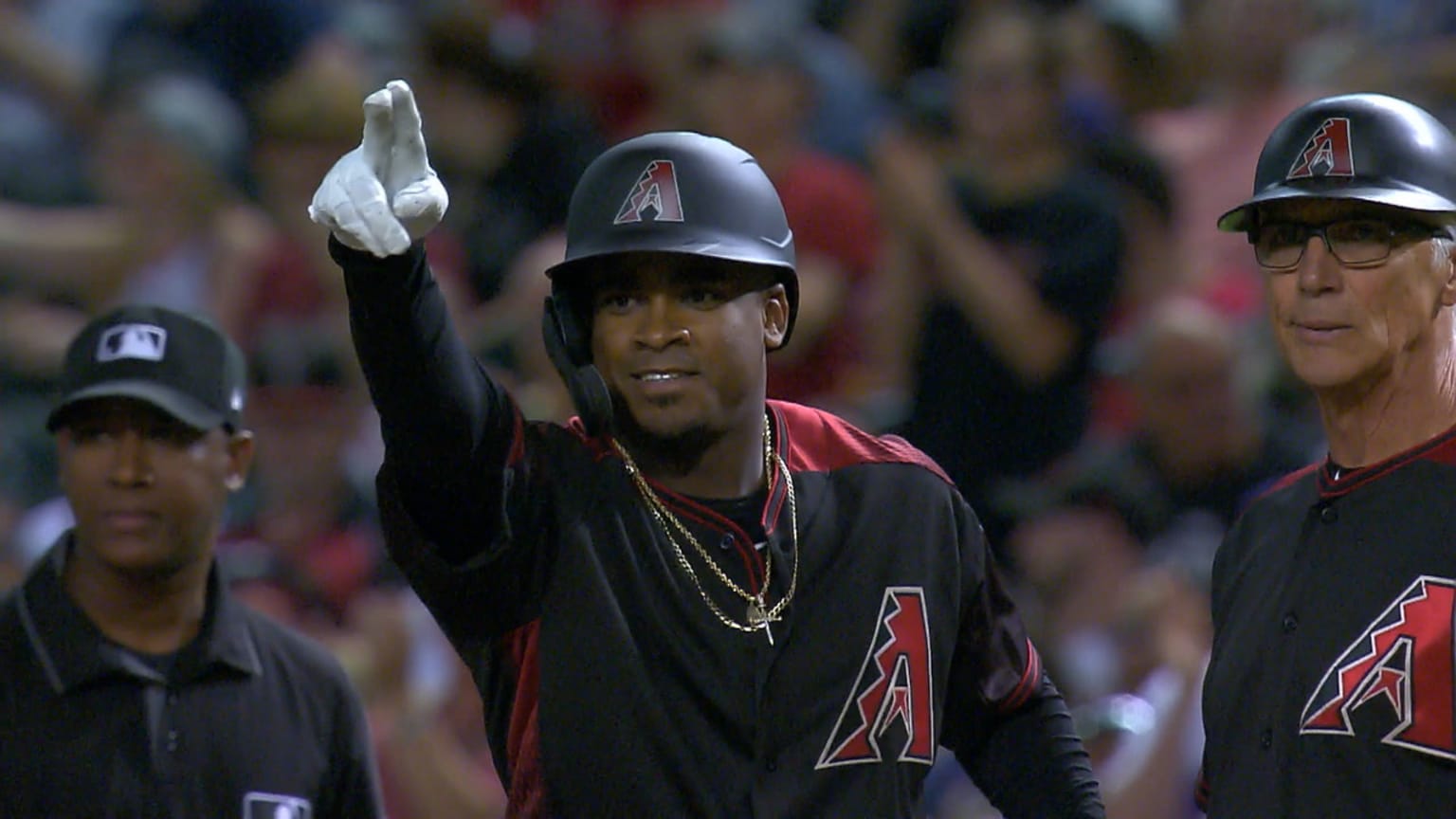 SF@ARI: Leyba picks up his first Major League hit | 06/22/2019 ...