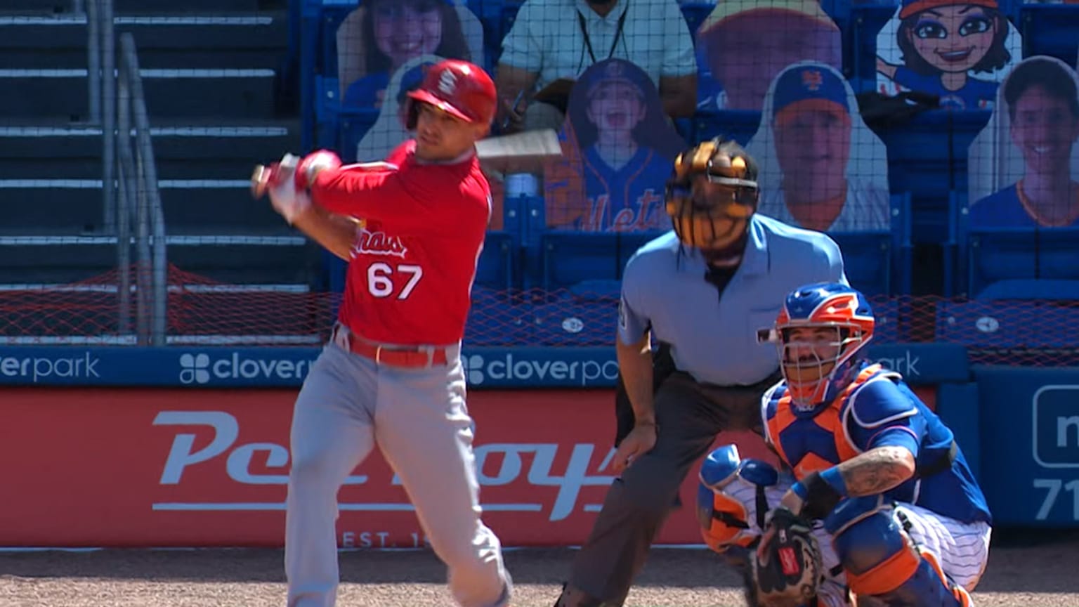 Max Moroff hits a two-run home run to right field | 03/19/2021 ...