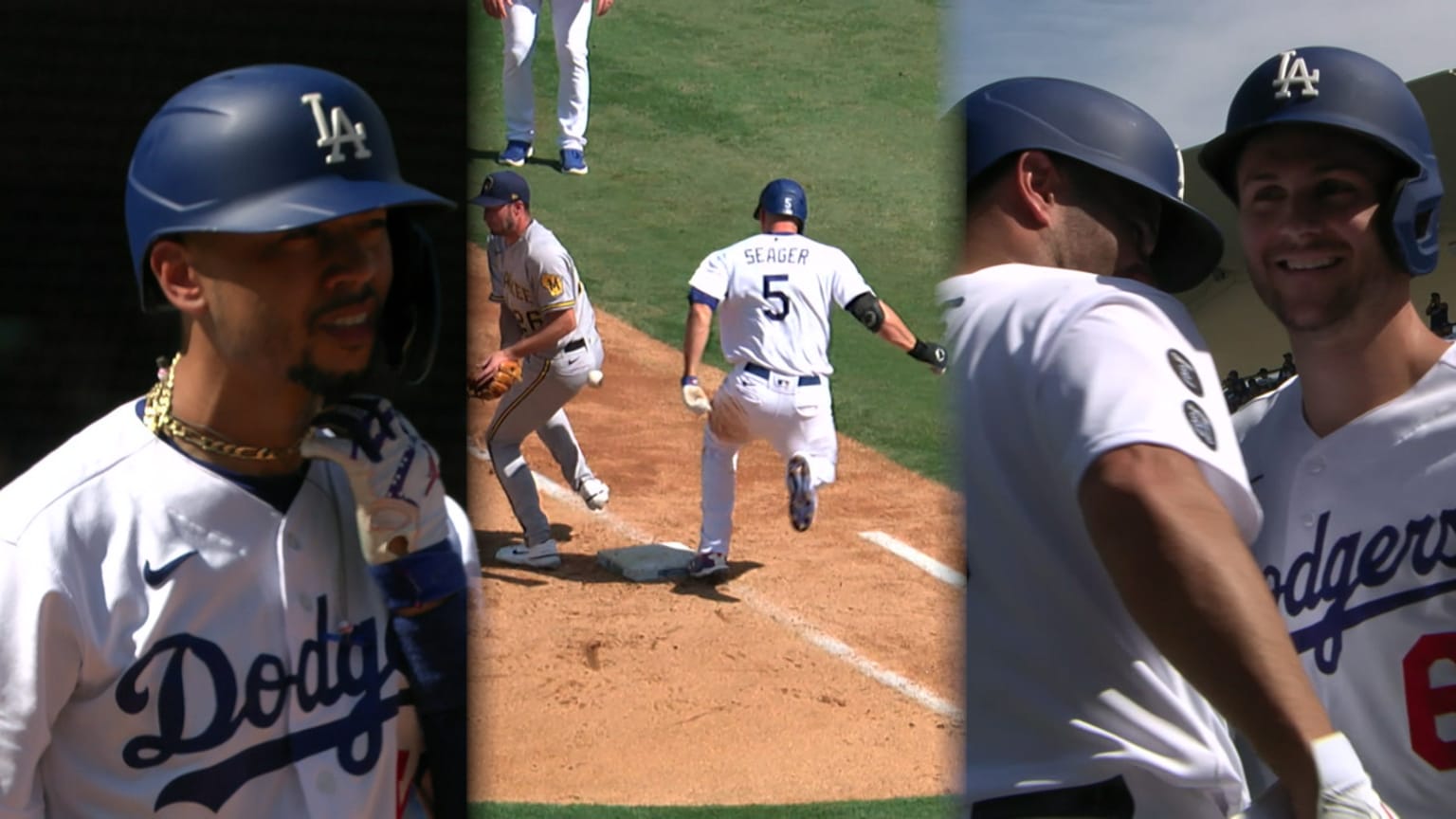 Dodgers bats awaken with a rally for six runs in 5th | 10/03/2021 ...