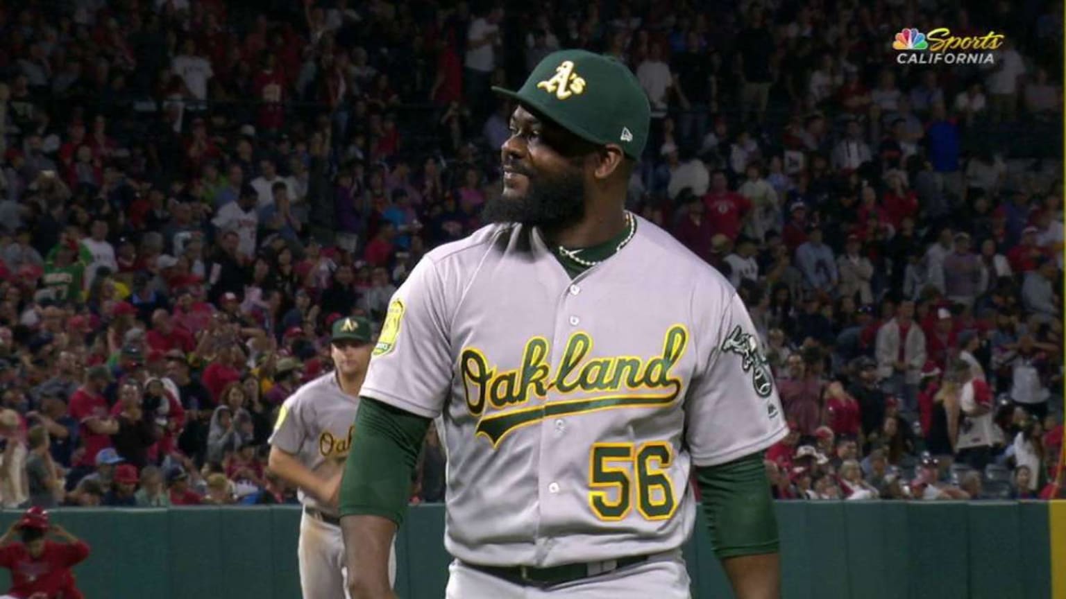 OAK@LAA: Rodney escapes bases-loaded jam in the 7th | 09/29/2018 ...