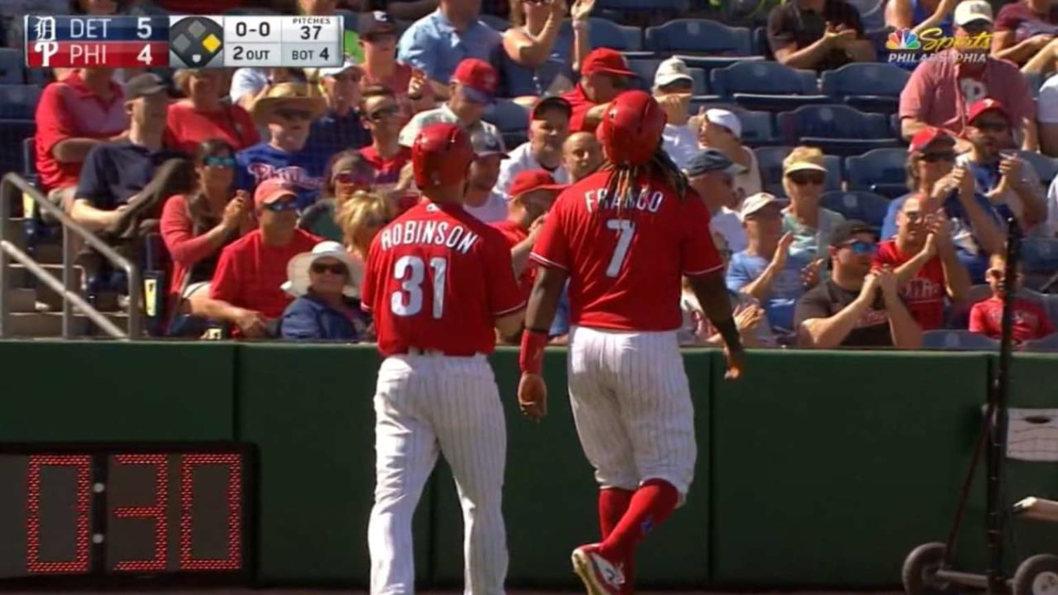 Phillies' 4-run 4th inning | 02/25/2019 | Philadelphia Phillies