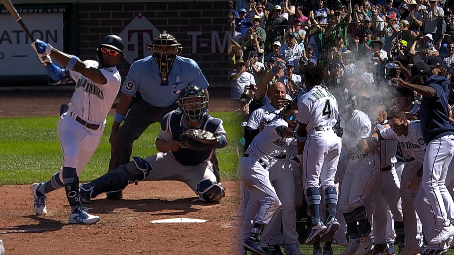 Shed Long Jr. walks it off with a grand slam | 06/20/2021 | Seattle ...