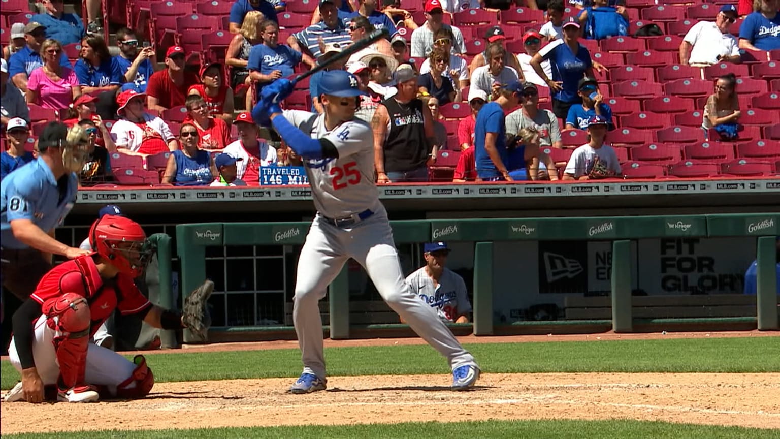 Trayce Thompson hits his 1st homer of season | 06/23/2022 | Los Angeles ...
