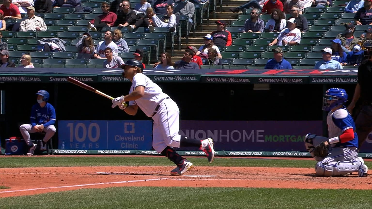 Josh Naylor grooves his fifth home run of the season | 05/30/2021 ...