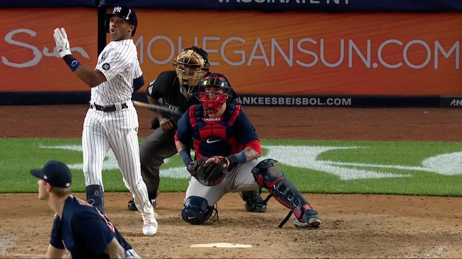 Greg Allen gets his 1st hit of the season vs. Red Sox | 07/16/2021 ...