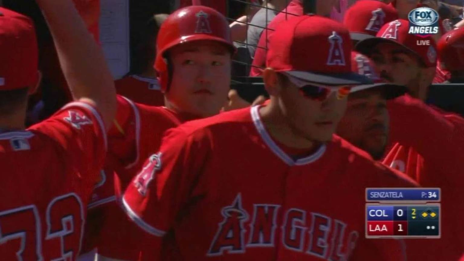 COL@LAA: Navarro opens the scoring with sacrifice fly | 03/18/2016 ...