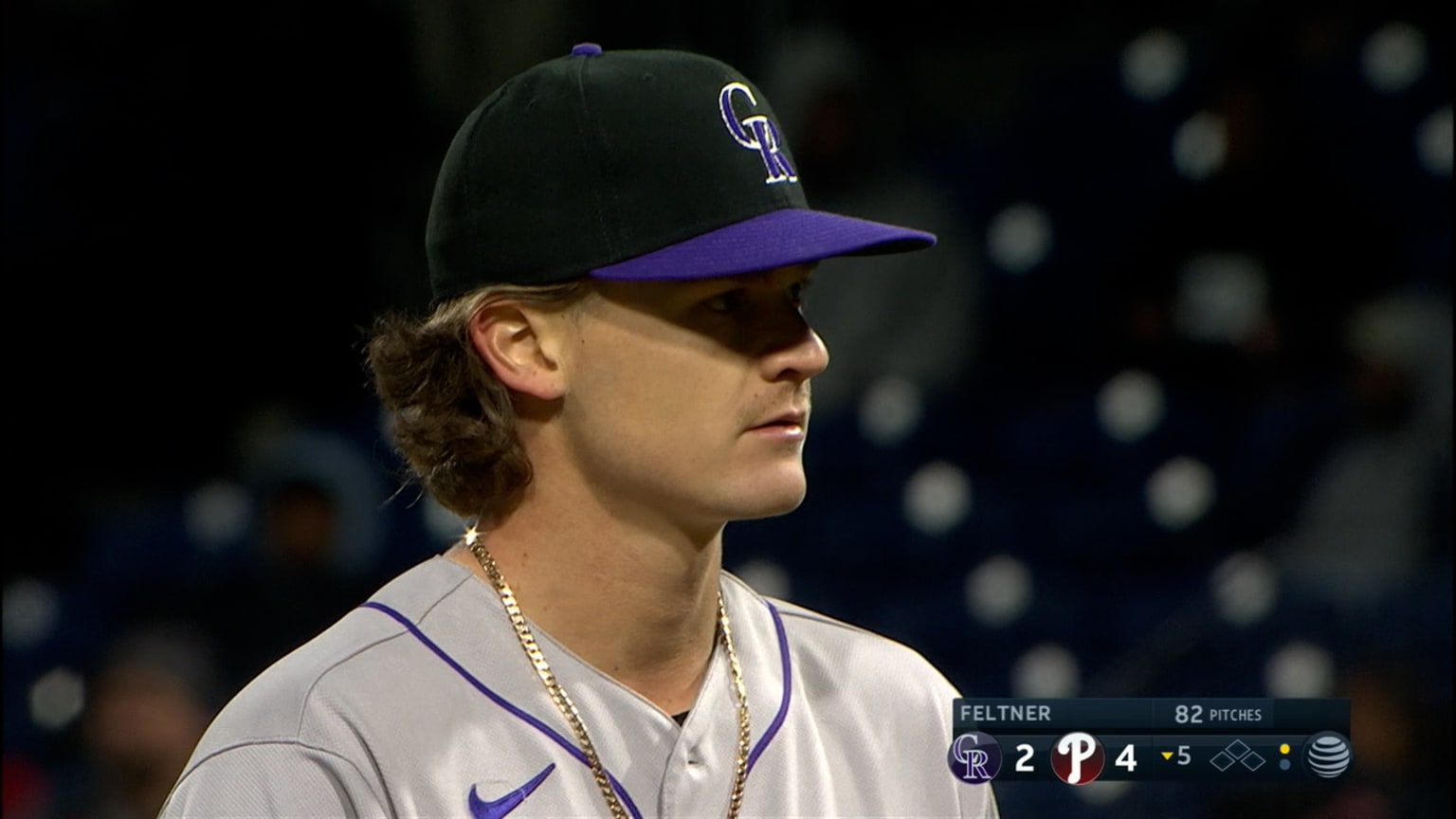 Feltner strikes out 7 batters in 5 innings pitched | 04/27/2022 ...