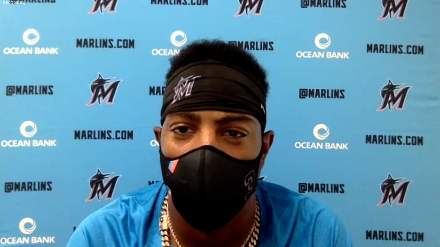 Monte Harrison on giving back | 02/27/2021 | Miami Marlins