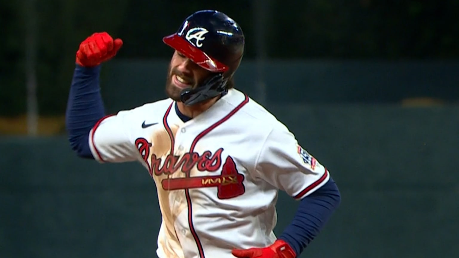 Dansby Swanson swats game-tying home run in the 7th | 10/31/2021 | MLB.com