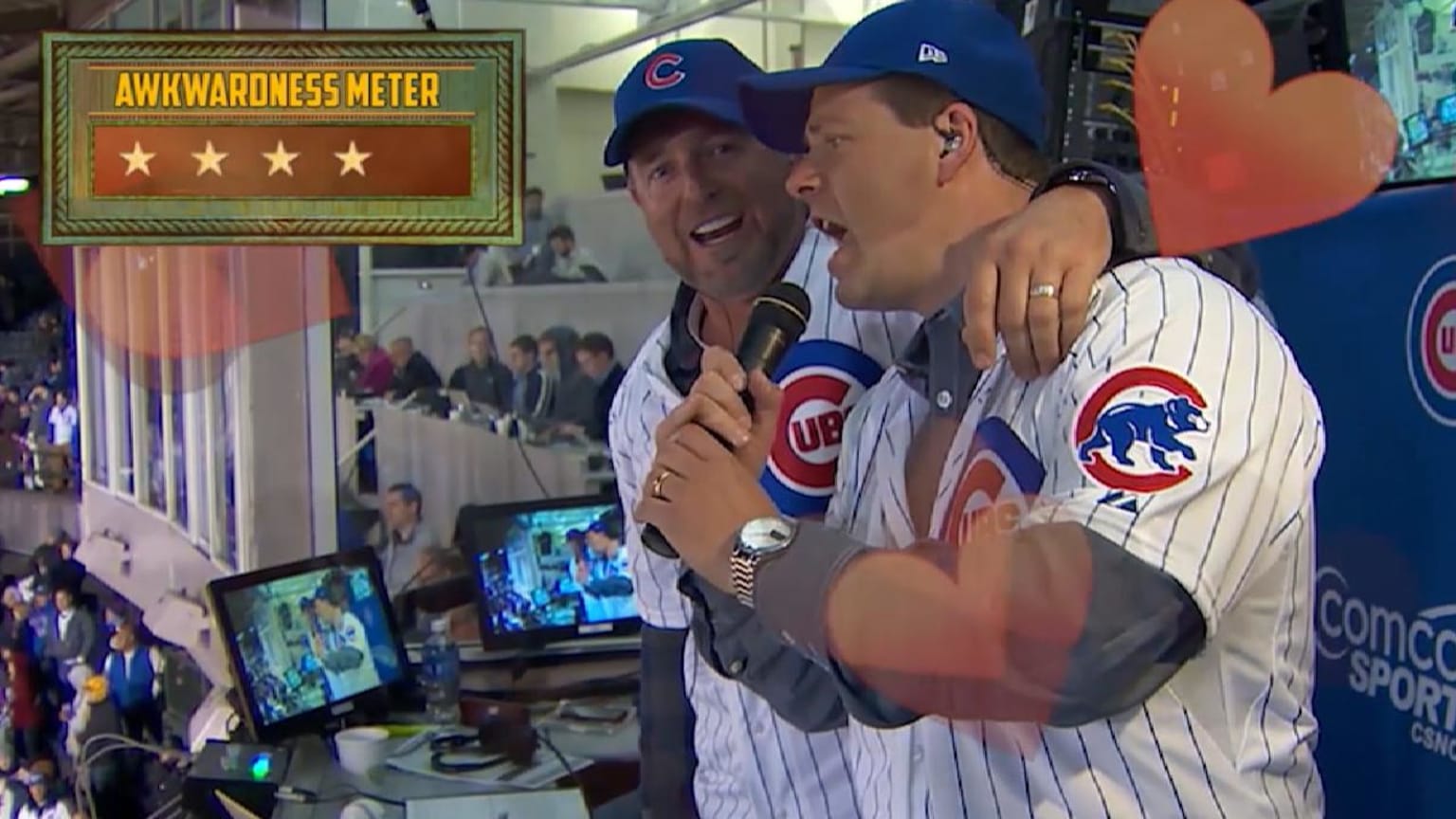 IT looks back at Kevin and Chris singing at Wrigley | 05/22/2017 | MLB.com