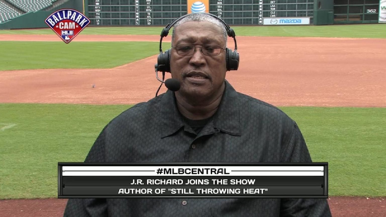 J.R. Richard joins MLB Central | 05/22/2015 | Houston Astros
