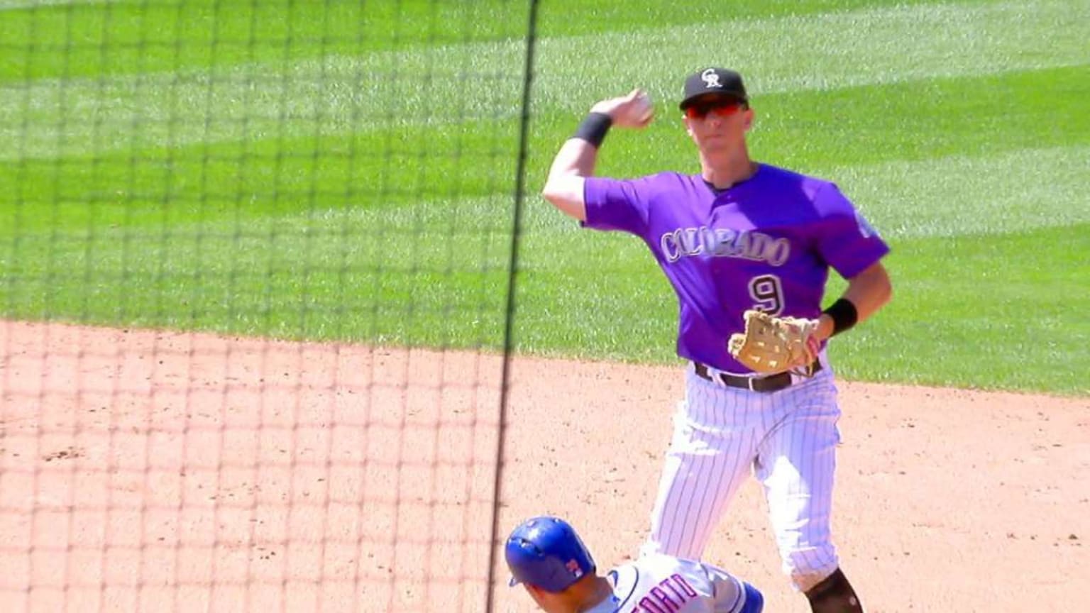 NYM@COL: Almonte gets double play in MLB debut | 06/21/2018 | Colorado ...
