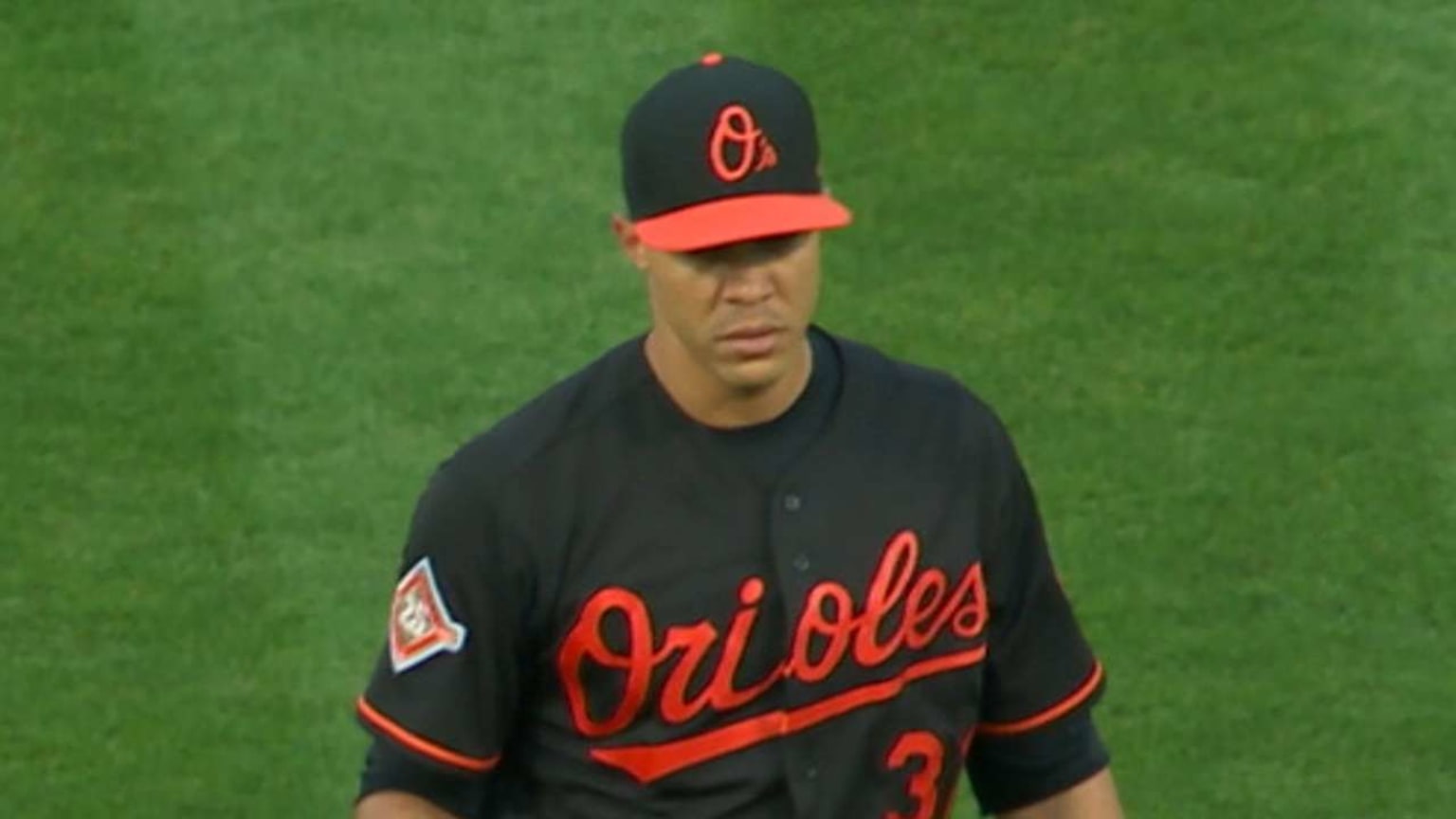 BAL@OAK: Jimenez gets 10 consecutive outs via K's | 08/11/2017 | MLB.com