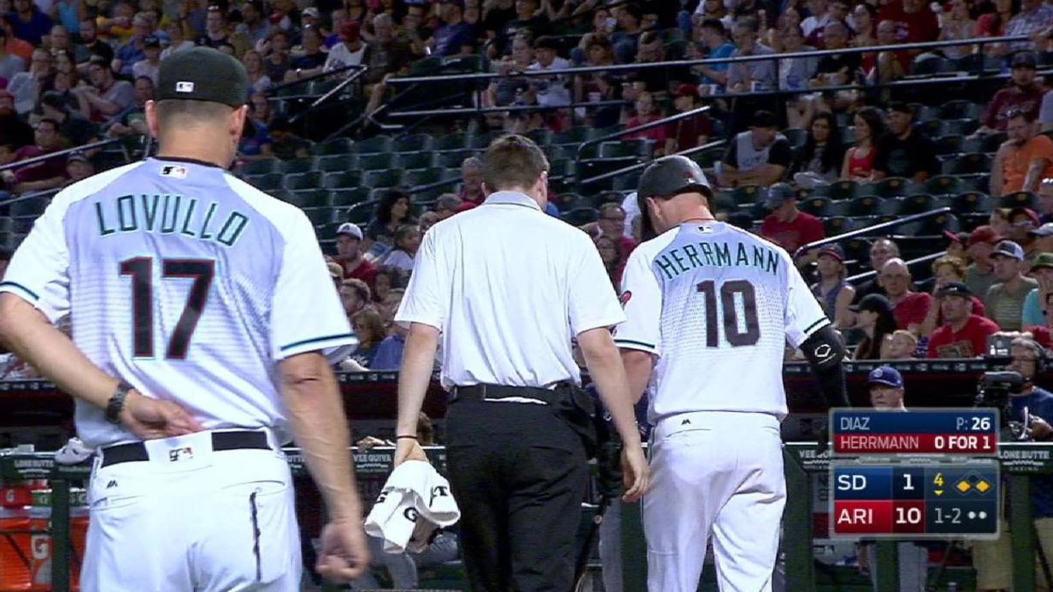 SD@ARI: Herrmann swings and misses, stays in the game | 06/06/2017 ...