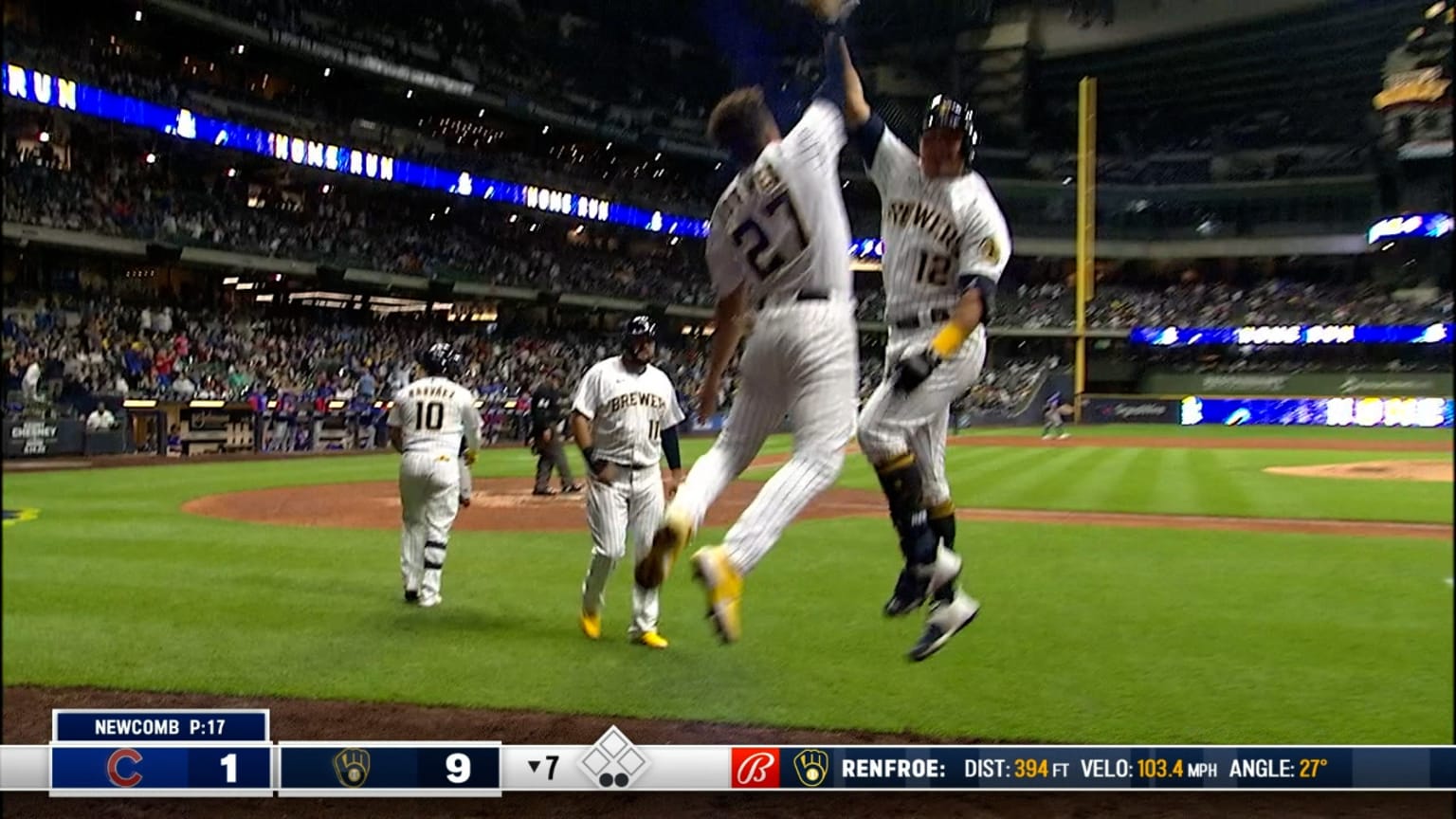 Hunter Renfroe goes deep twice in blowout win | 04/29/2022 | Cincinnati ...