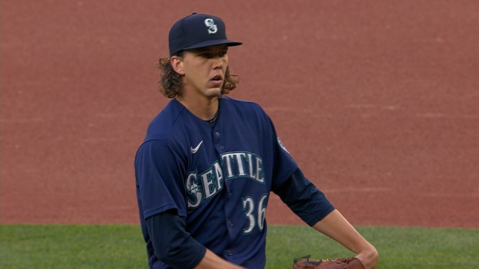 Logan Gilbert strikes out three in six innings | 06/30/2022 | Seattle ...