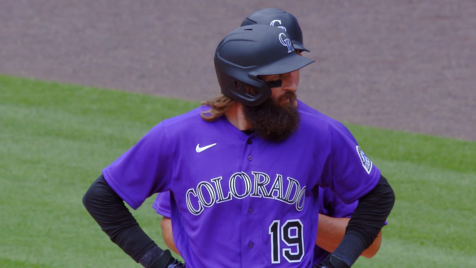 Charlie Blackmon singles to score Brian Serven | 07/16/2022 | Colorado ...