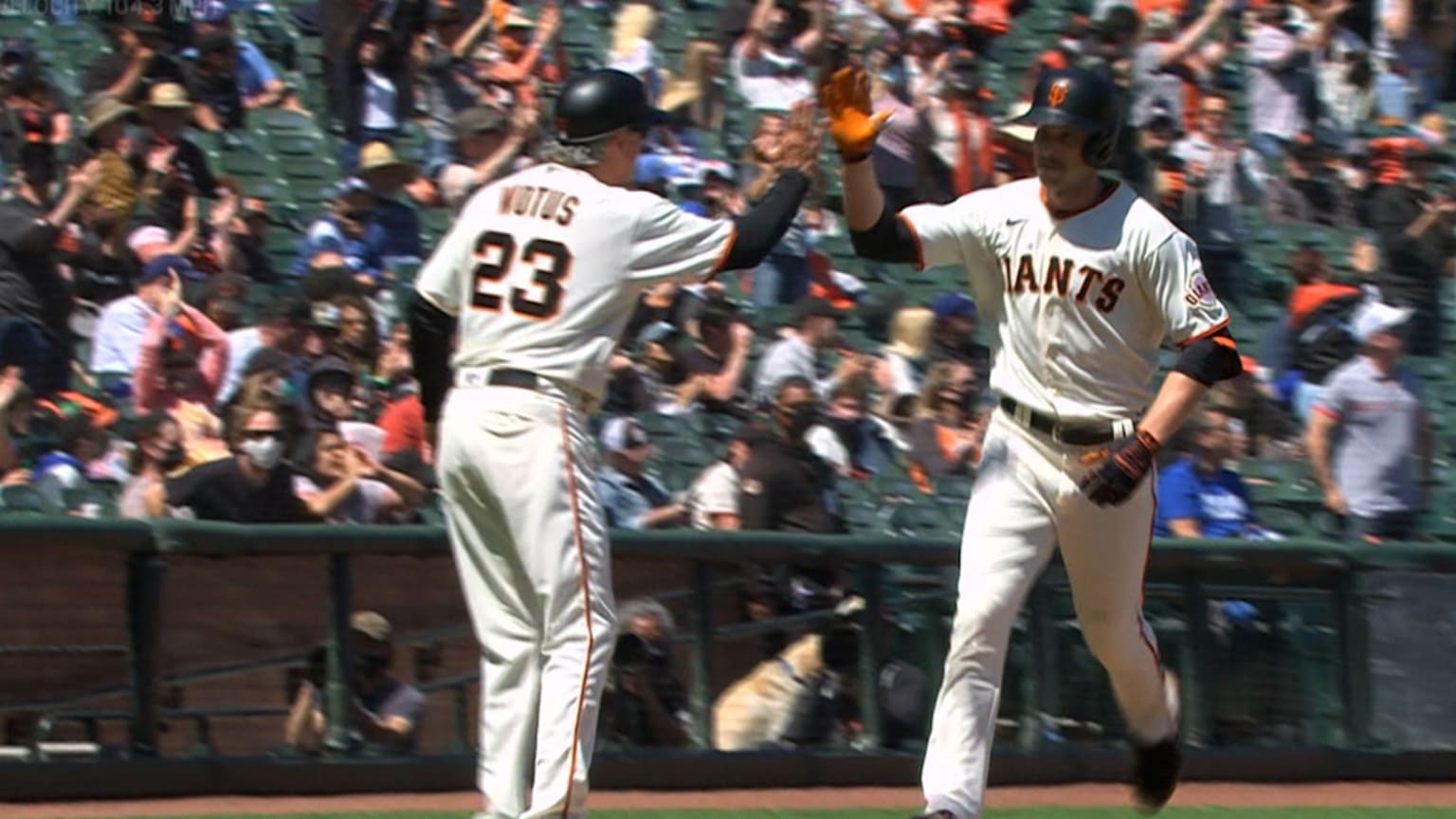 Austin Slater lifts his fifth home run of the season | 05/23/2021 | MLB.com