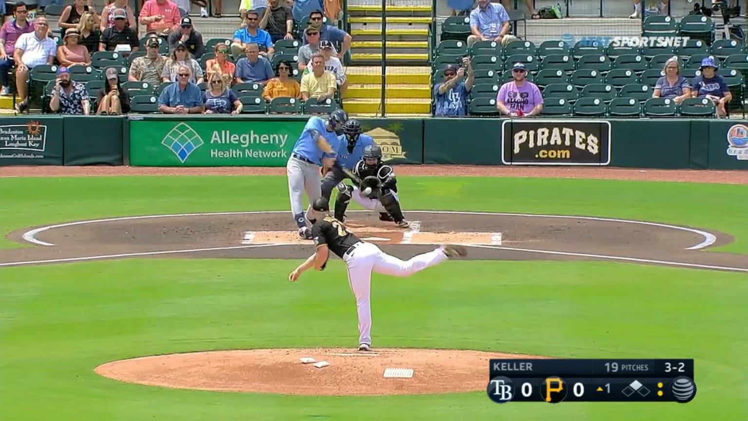 Austin Meadows hits an RBI single to open scoring | 04/03/2022 | Tampa ...