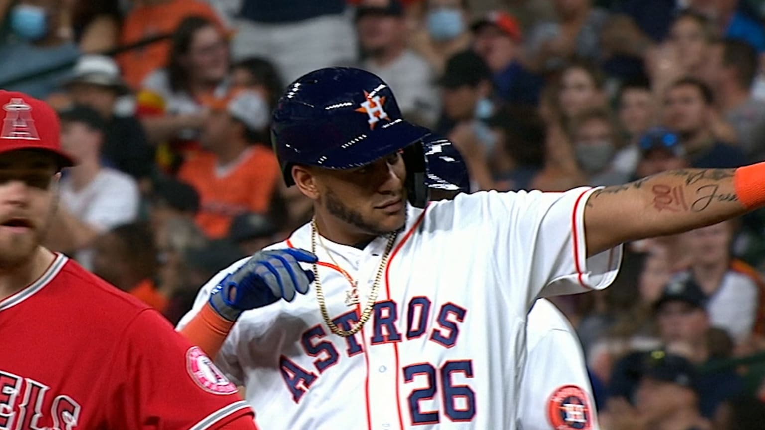 Jose Siri collects his first Major League base hit | 09/11/2021 ...