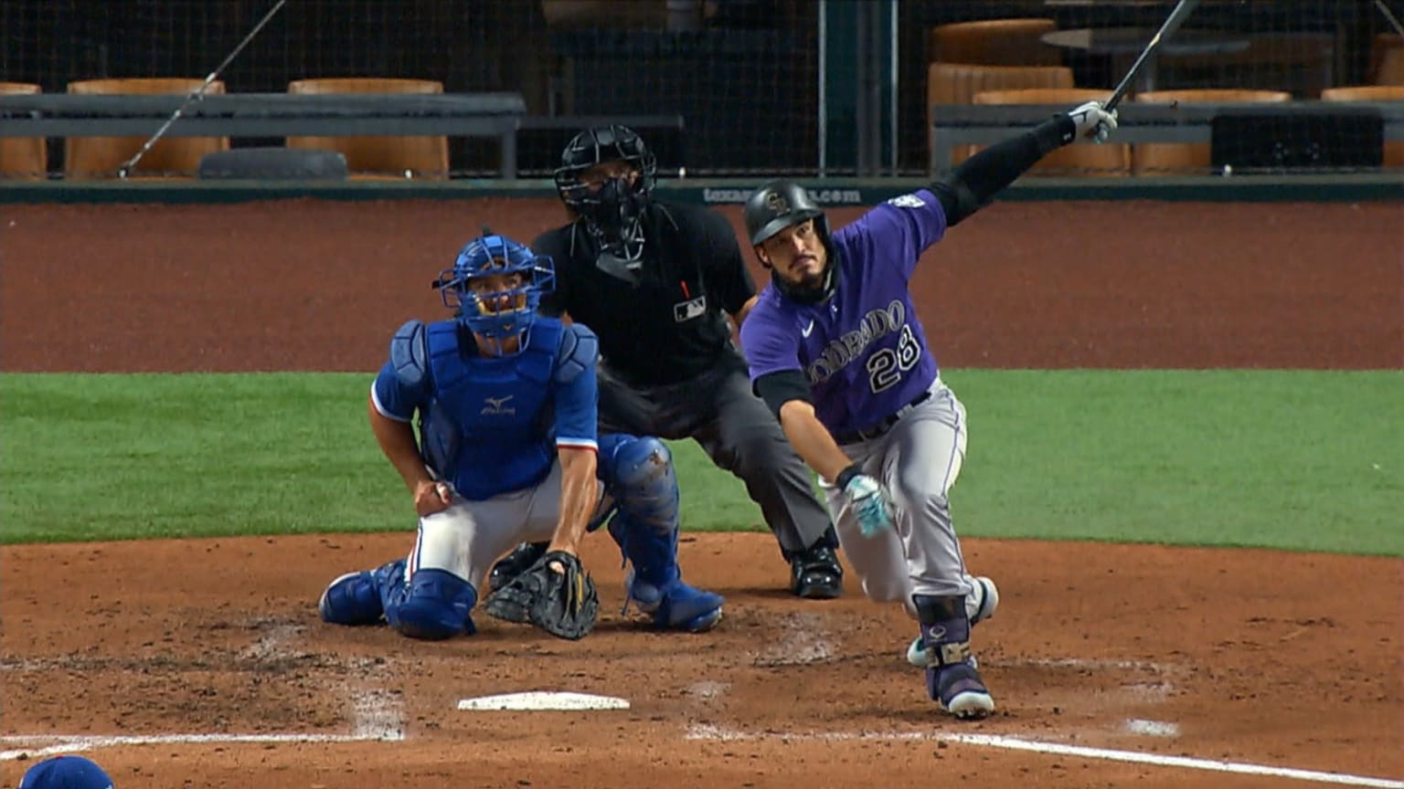 Nolan Arenado lines a sacrifice fly to leftield | 07/22/2020 | MLB.com
