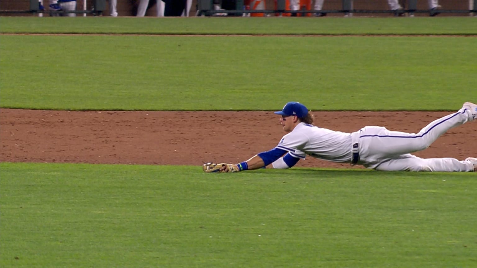 Bobby Witt Jr dives at short to rob Javier Báez | 07/12/2022 | Kansas ...