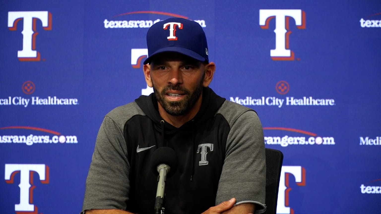 Chris Woodward discusses A.J. Alexy, Joe Barlow, more | 08/30/2021 ...