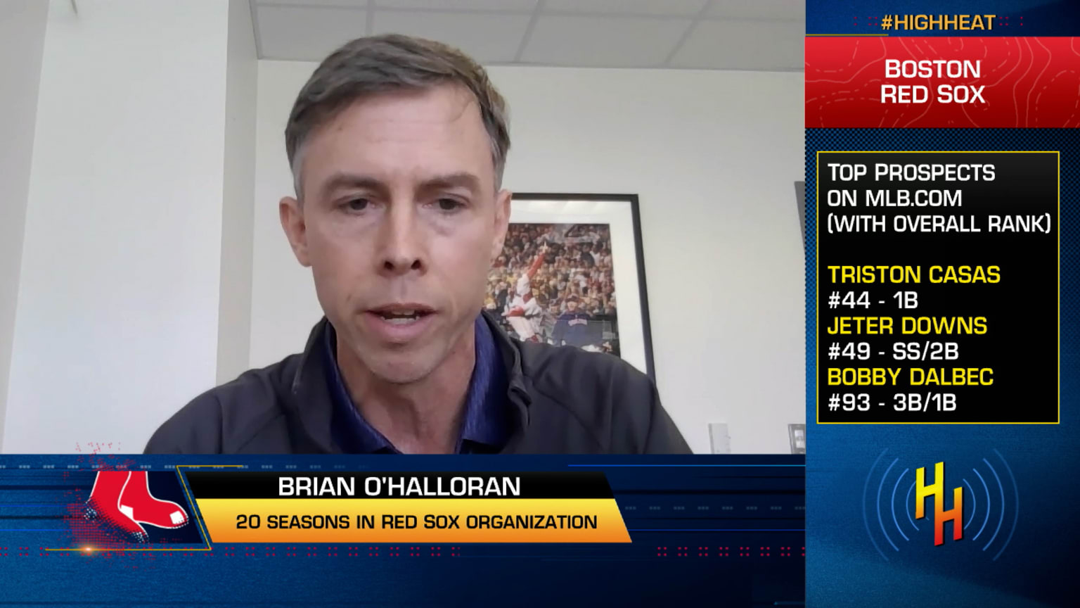 Brian O'Halloran talks Red Sox outlook on High Heat | 03/05/2021 ...