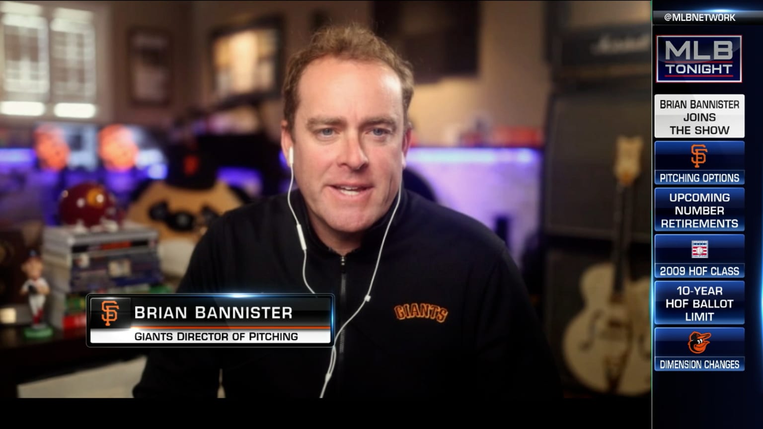 Brian Bannister talks about the Giants on MLB Tonight | 01/13/2022 ...