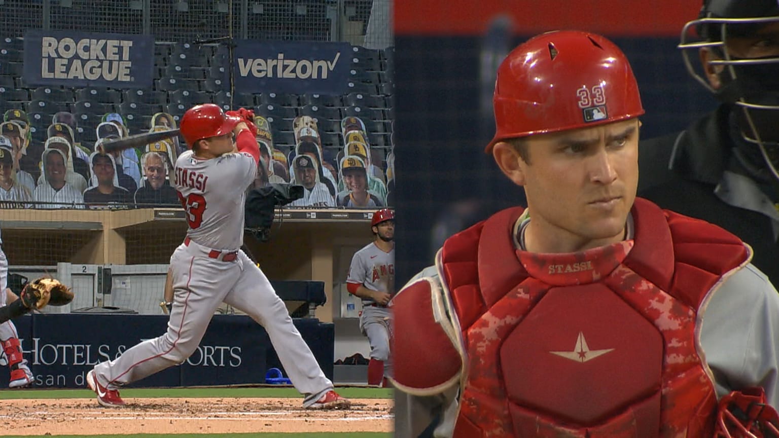 Max Stassi shares the different roles of a catcher | 10/23/2020 | Los ...