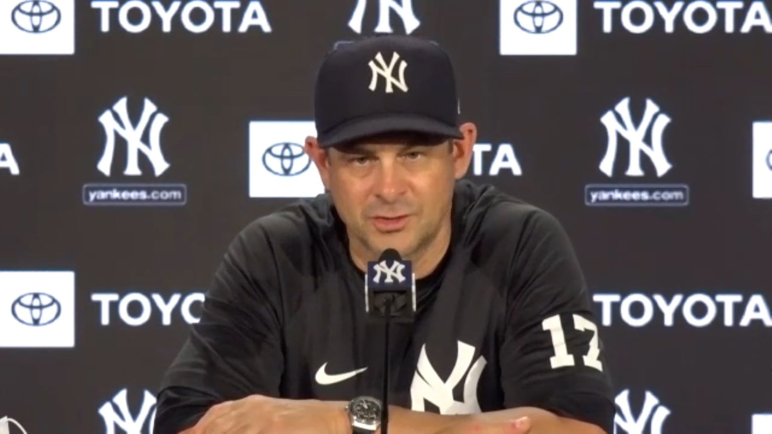 Aaron Boone on Gerrit Cole's start, Torres' hitting | 05/22/2021 | New ...