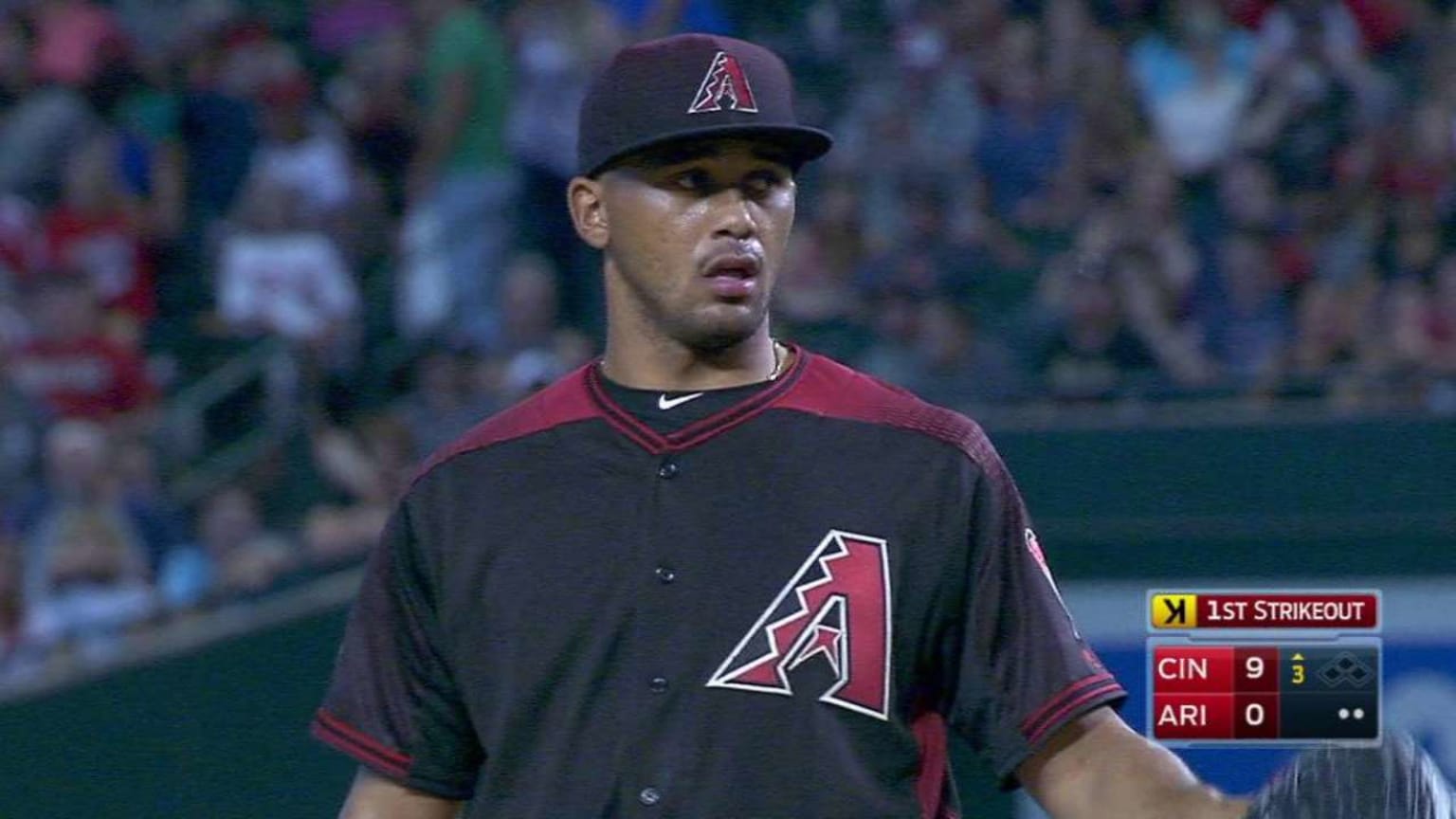 CIN@ARI: Campos nabs DeSclafani with a strikeout | 08/27/2016 | Los ...