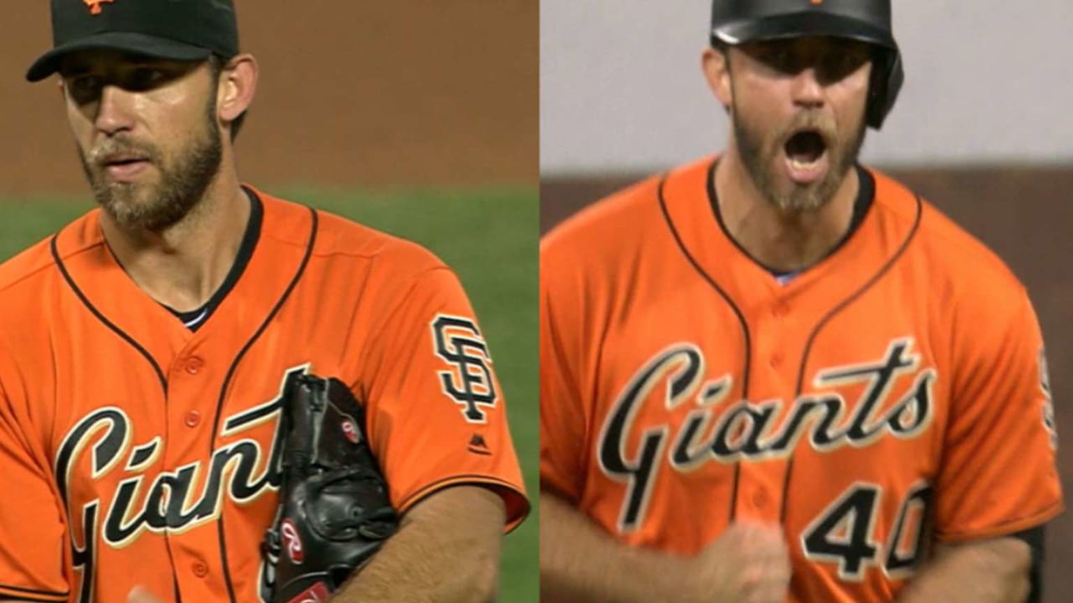 LAD@SF: Bumgarner shows versatility on mound, at dish | 09/30/2016 ...