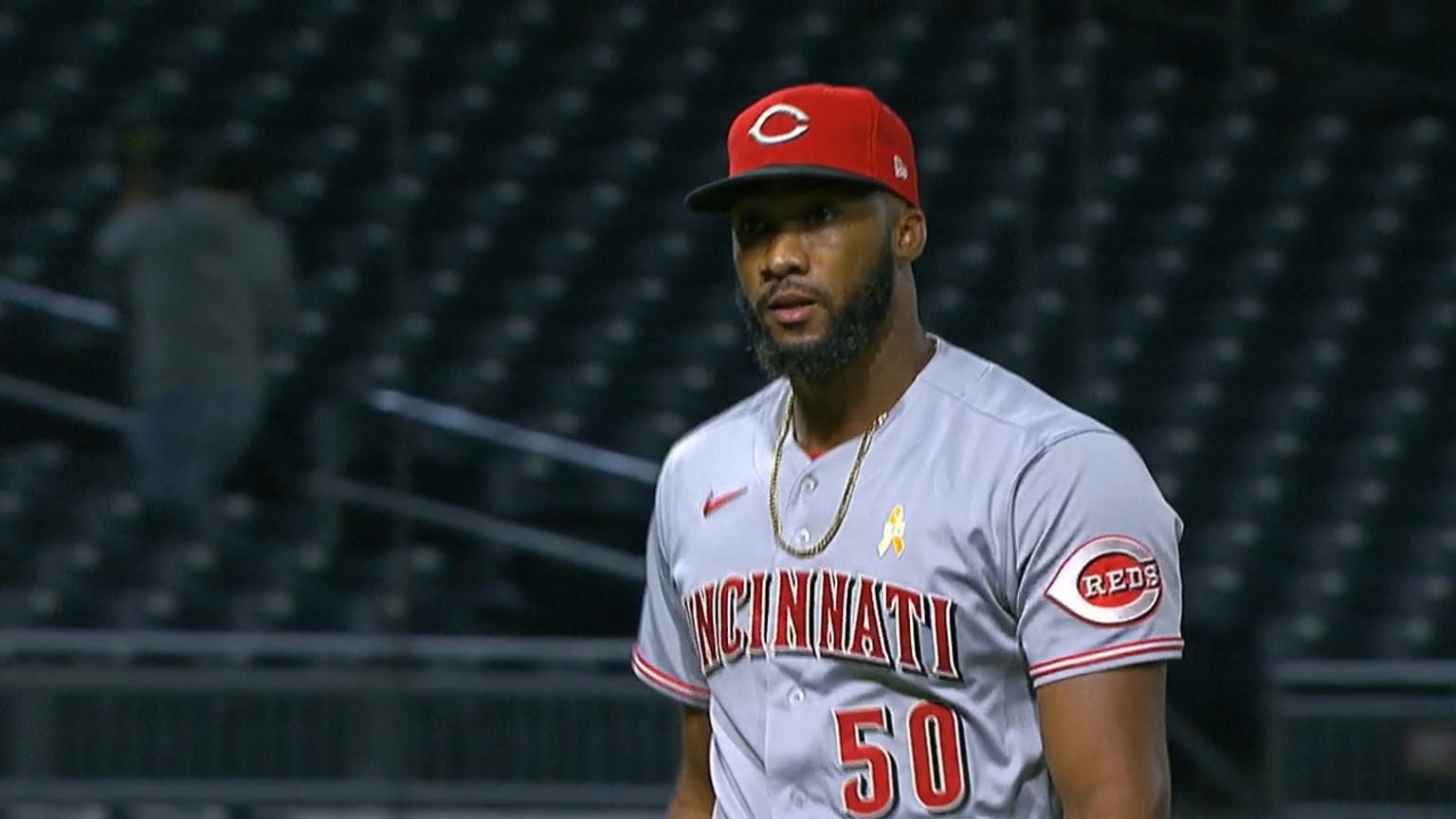 Amir Garrett strikes out Adam Frazier with bases full | 09/05/2020 ...