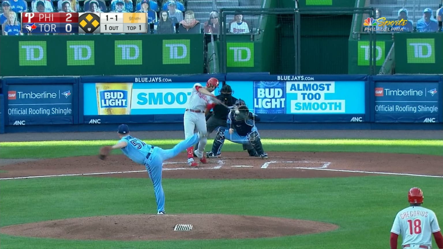 Neil Walker's sacrifice fly | 08/20/2020 | Philadelphia Phillies