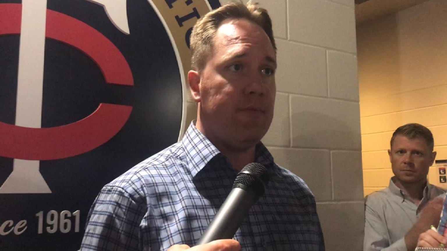 Derek Falvey updates Joe Mauer's status | 05/31/2018 | Minnesota Twins