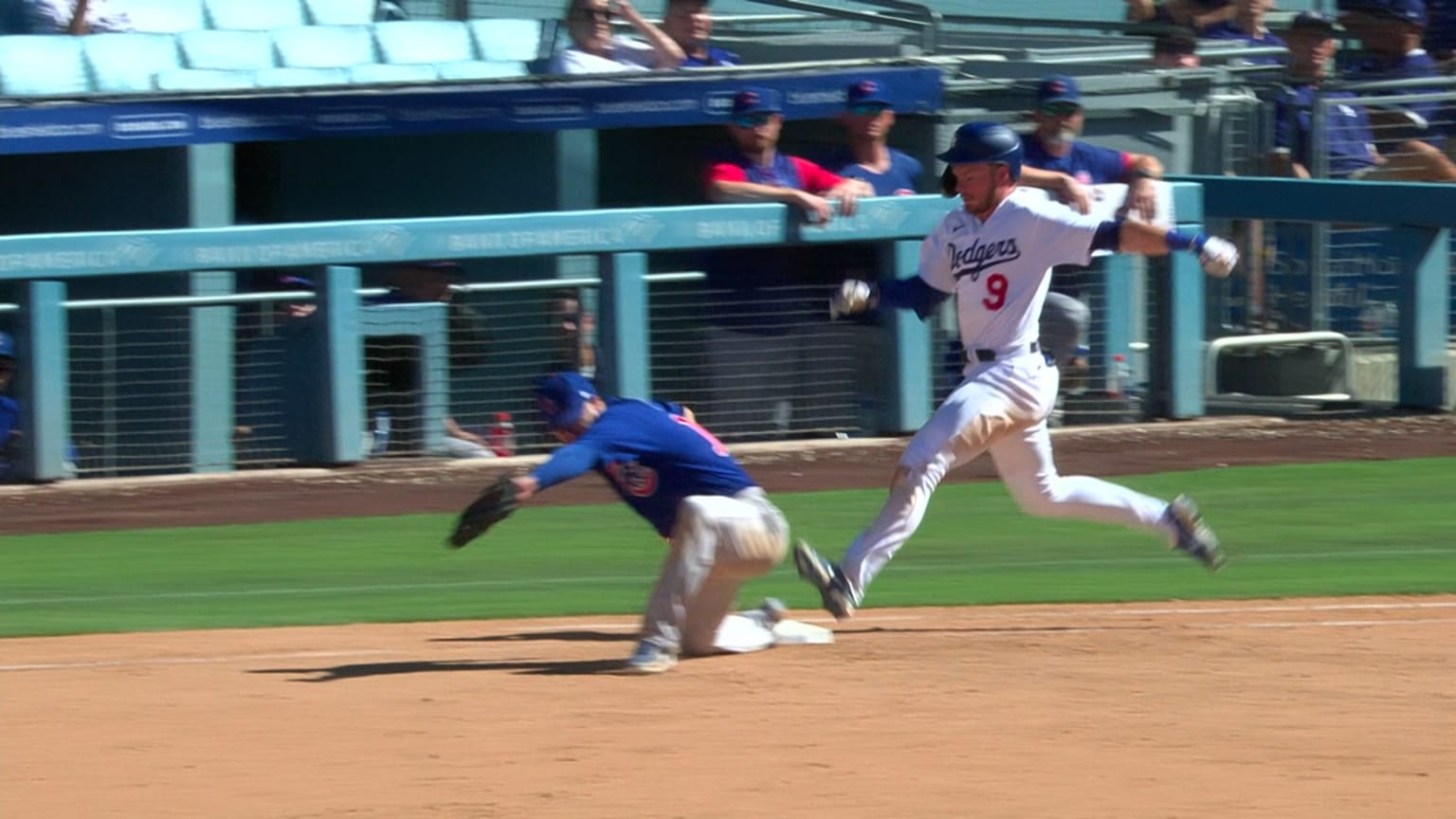 Lux's infield single stands after a Cubs challenge | 07/10/2022 ...