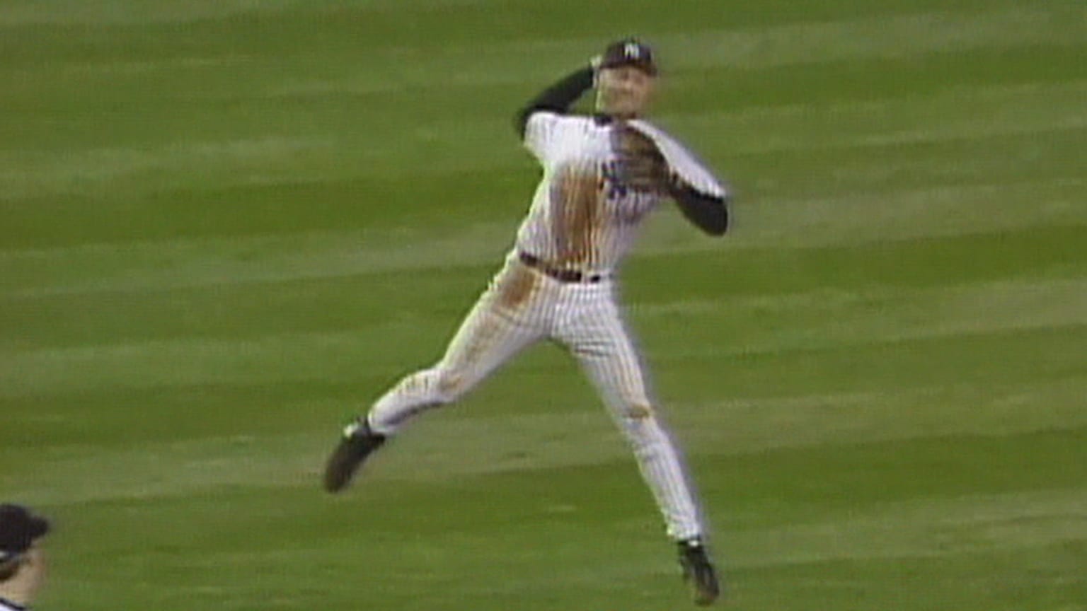 derek jeter jump throw