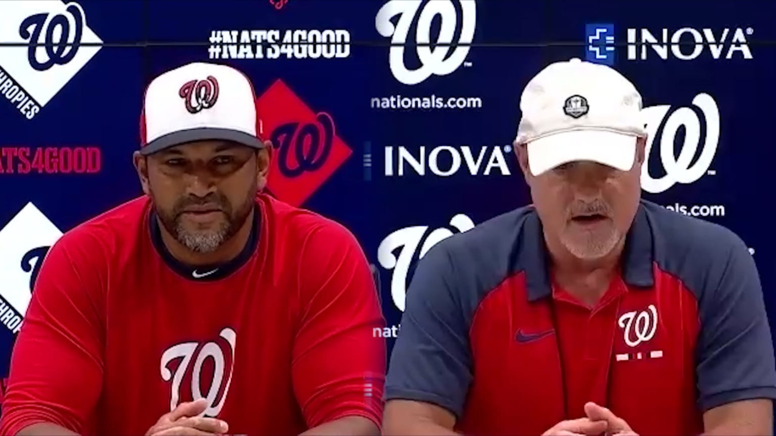 Martinez, Rizzo discuss Nationals' 2020, roster | 07/03/2020 ...