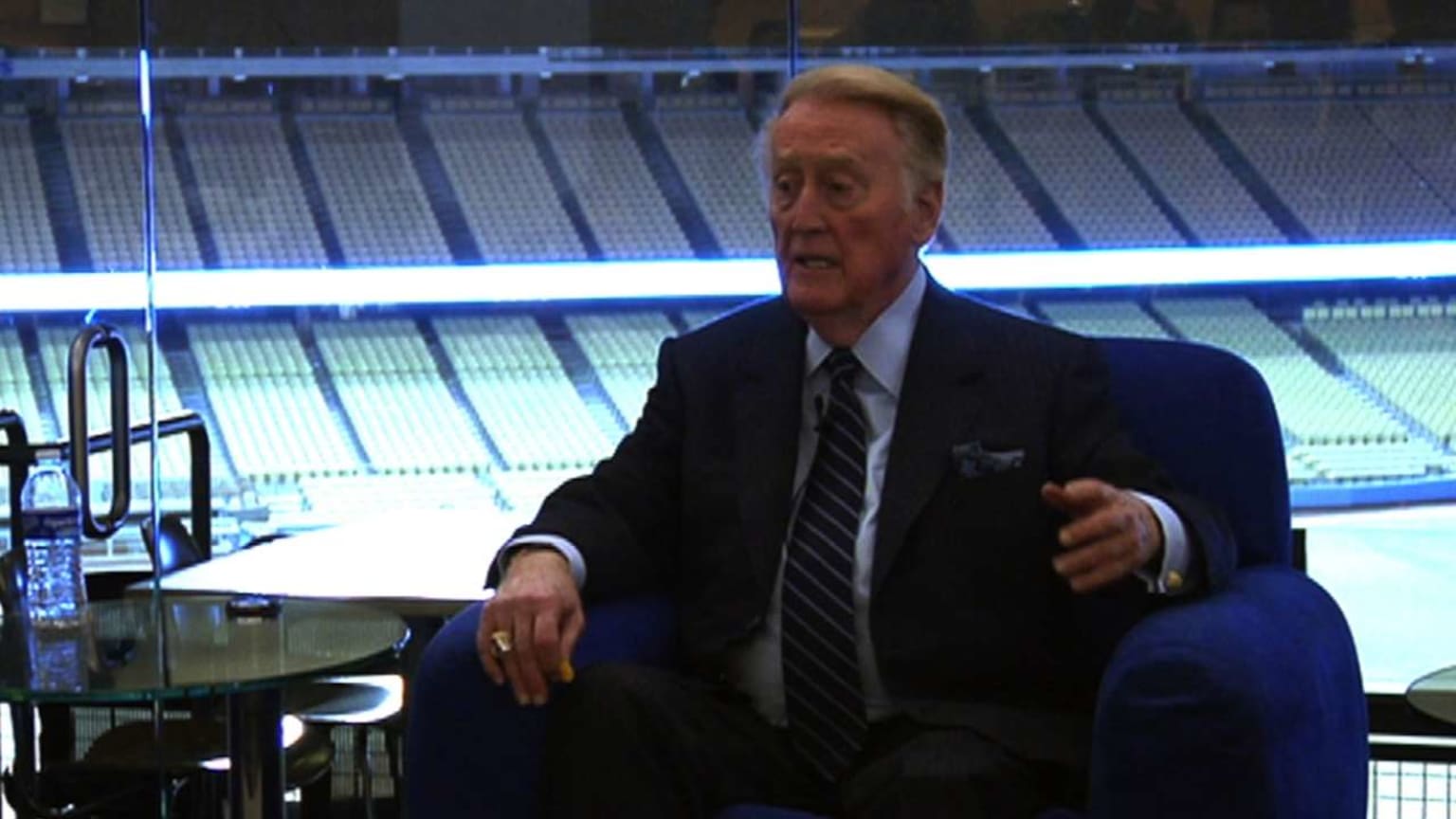 Scully reminisces about Aaron's 715th home run | 02/11/2014 | Atlanta ...