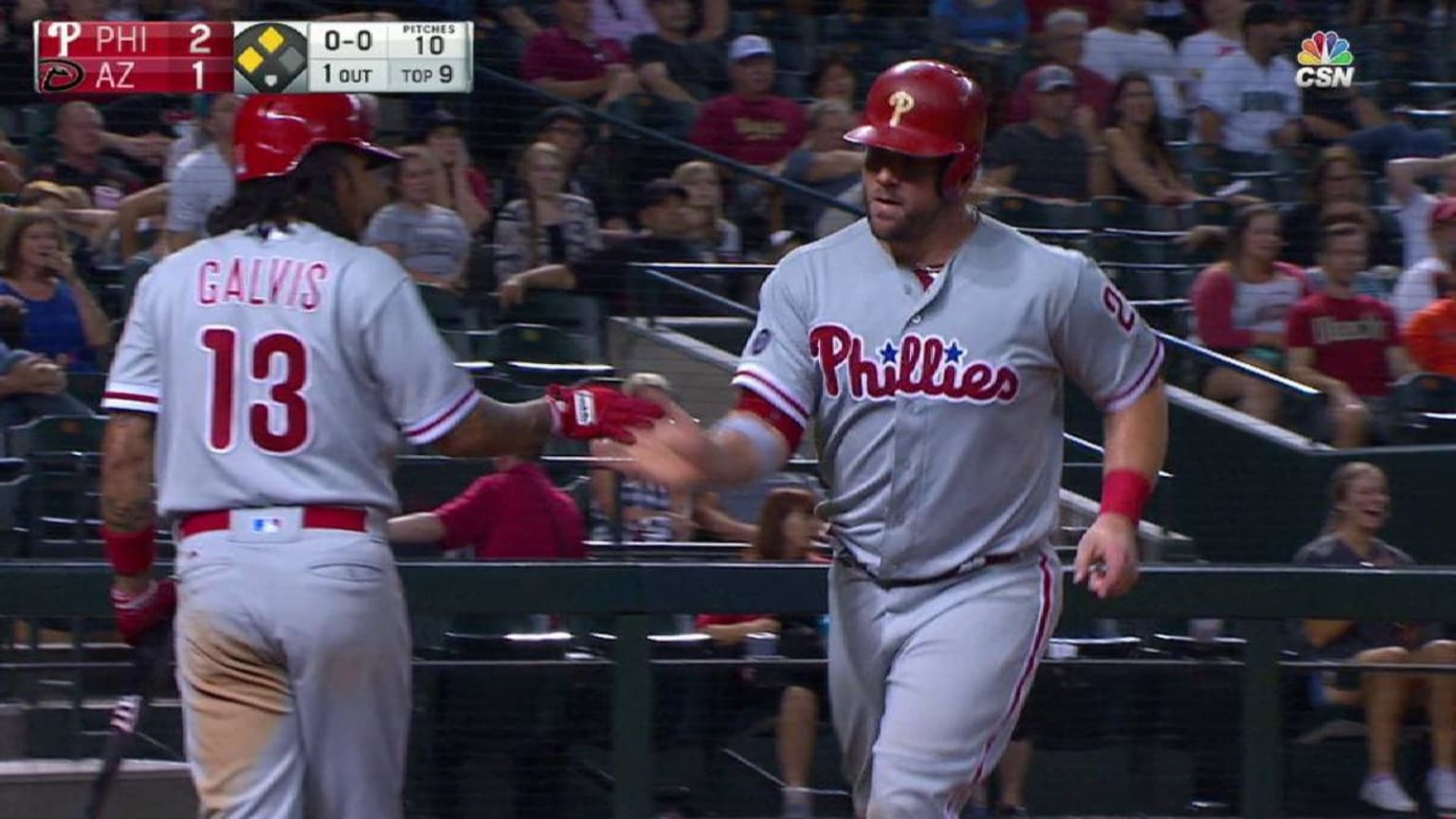 Perkins' sacrifice fly | 06/23/2017 | MLB.com