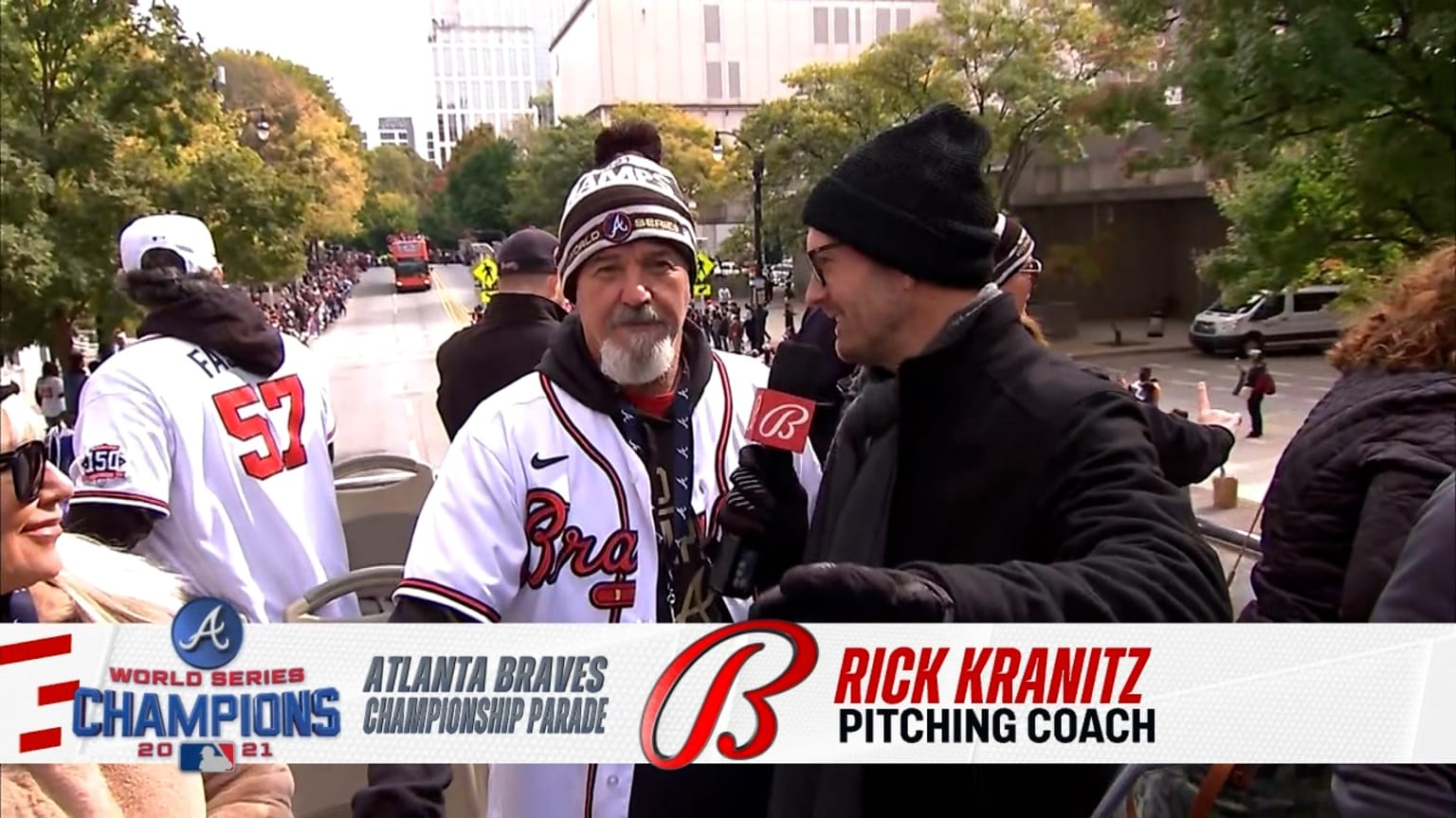 Rick Kranitz on his excitement during the WS parade | 11/05/2021 ...