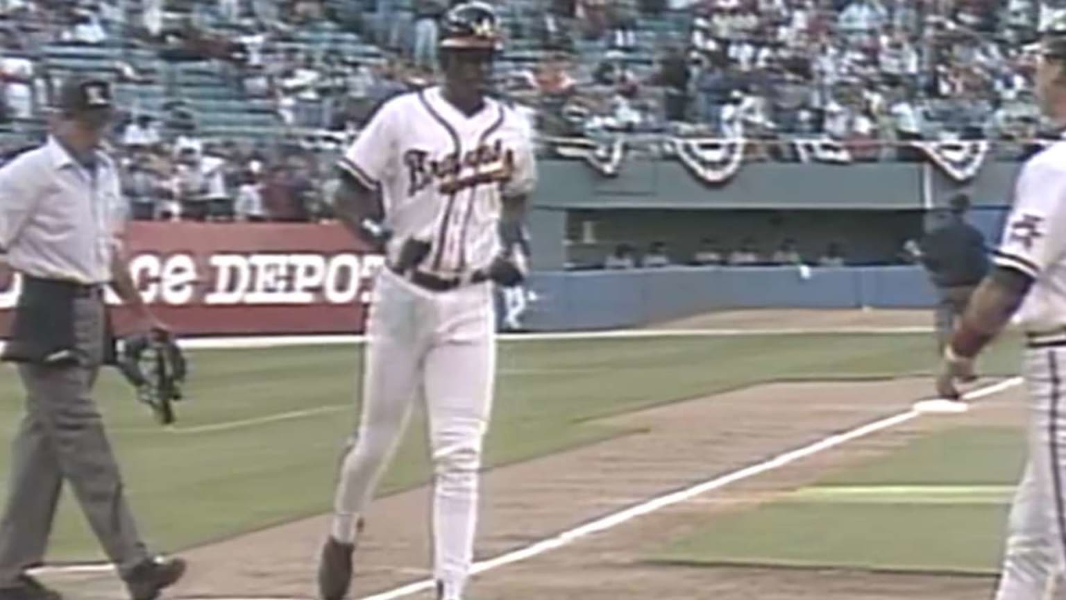 SF@ATL: McGriff homers twice on Opening Day | 04/26/1995 | Atlanta Braves
