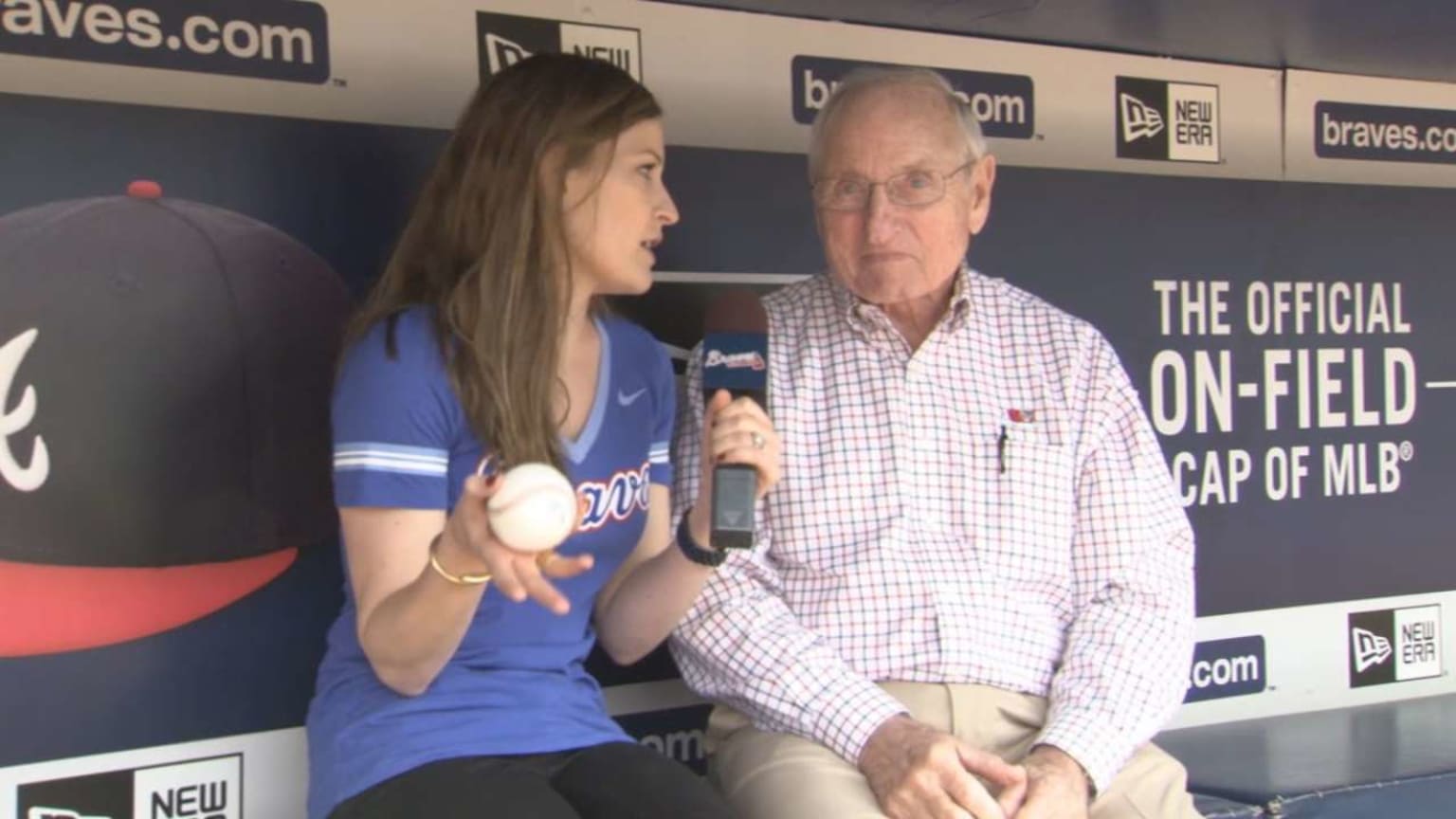 Greer Howard and Vince Dooley Interview | 04/07/2016 | MLB.com