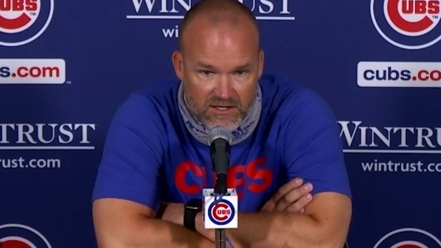 David Ross talks Summer Camp, Cubs looking good | 07/07/2020 | MLB.com